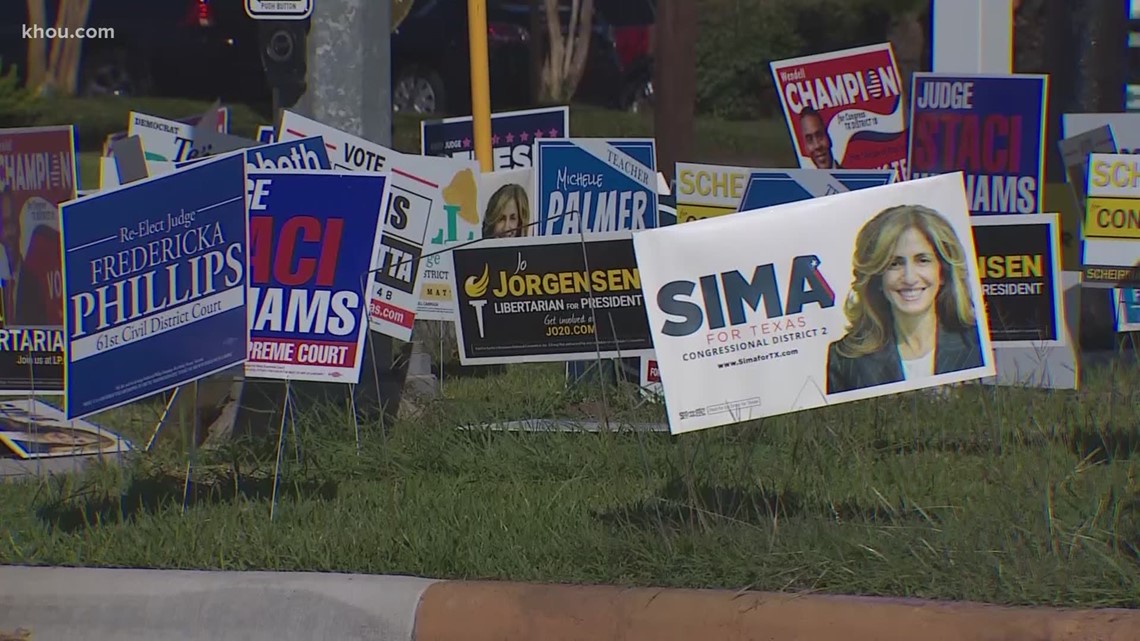 When do political signs have to come down? | khou.com