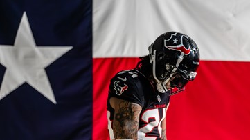 Texans unveil new uniforms, including jerseys, helmets | khou.com