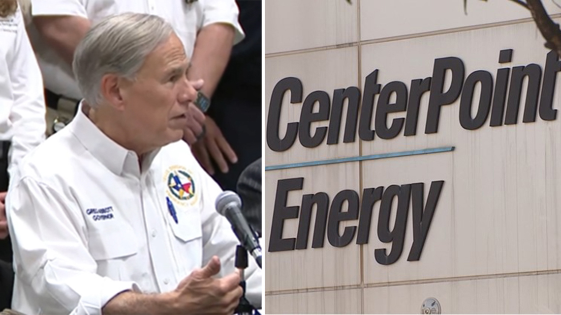 Gov. Abbott sends letter to CenterPoint calling for assessment | khou.com