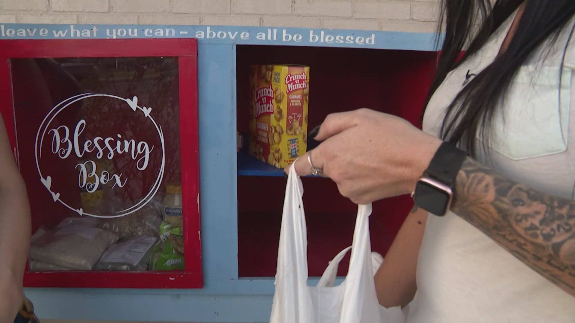 Houston neighbors build free pantries to help families during tough ...