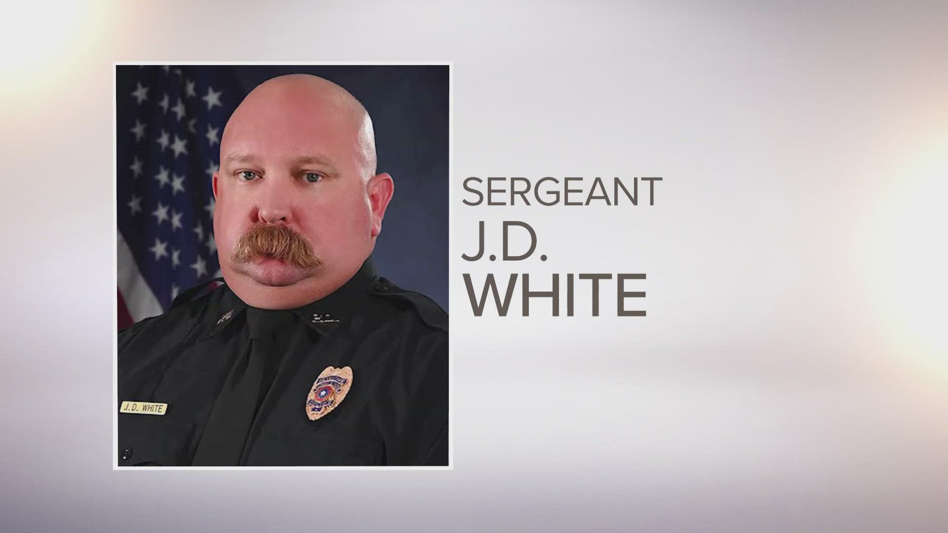 Funeral details for Angleton PD Sgt. J.D. White | khou.com