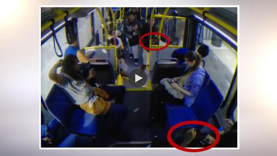 Video showing frame-by-frame deadly shooting on METRO bus played during ...