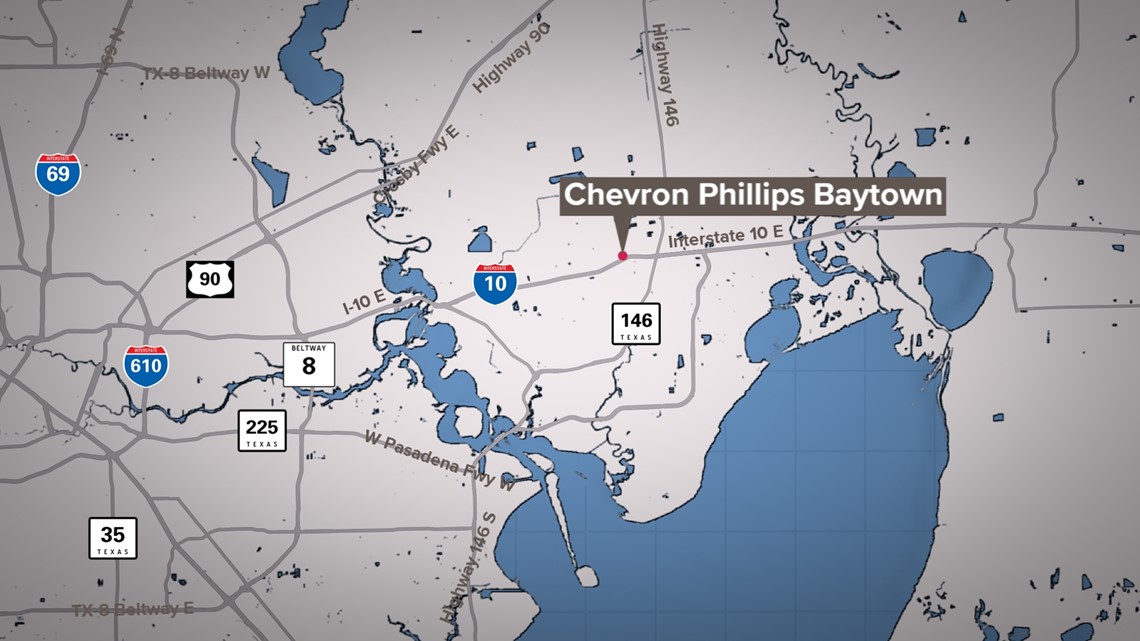 Where is the flaring and smoke in Baytown coming from? | khou.com