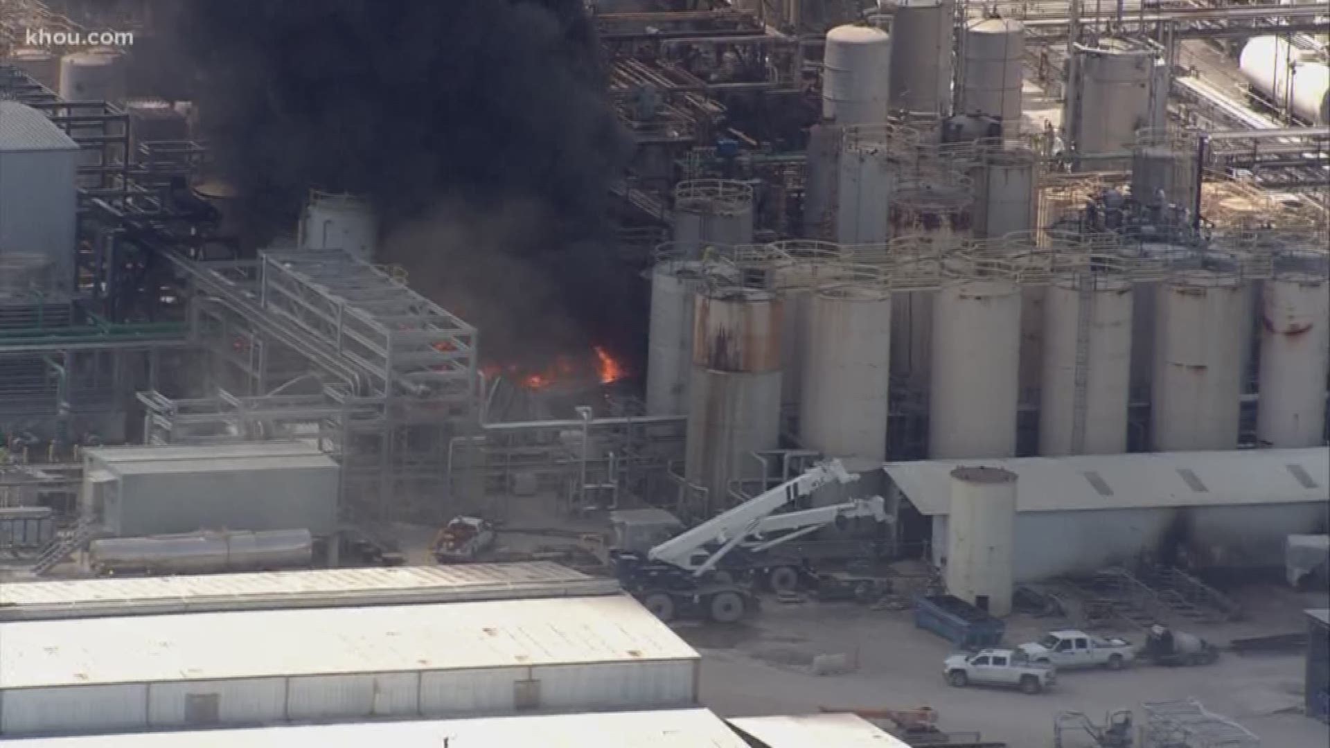 11:45 AM Update: Explosion at KMCO plant in Crosby | khou.com