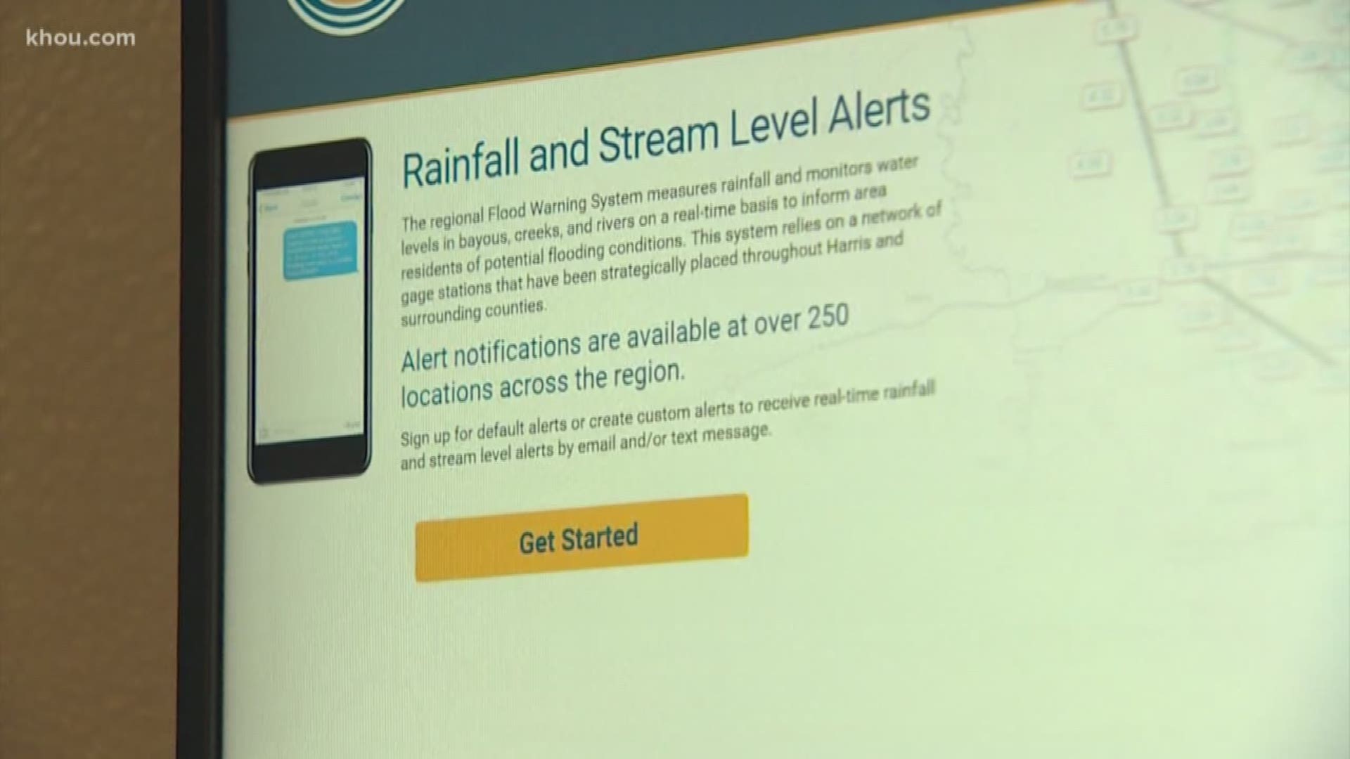 New flooding text alerts launch for the Houston area | khou.com