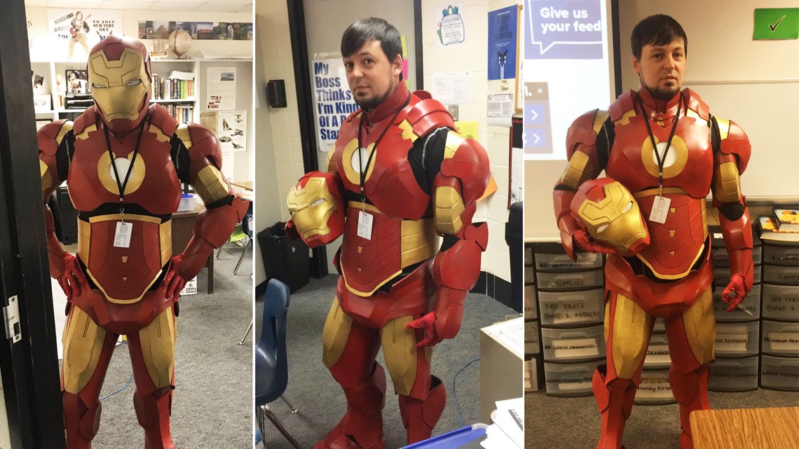 Houston teacher so excited for 'Endgame' premiere he showed up to teach ...