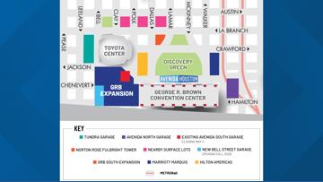 Garage demolition near GRB Convention Center brings road closures ...