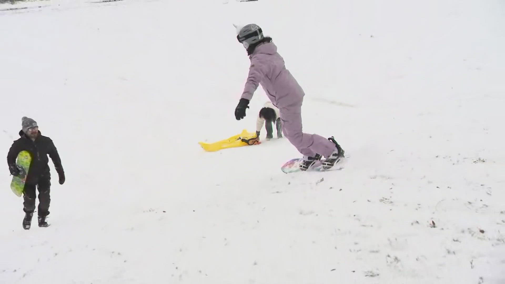Reliving Houston's snow day from last year | khou.com