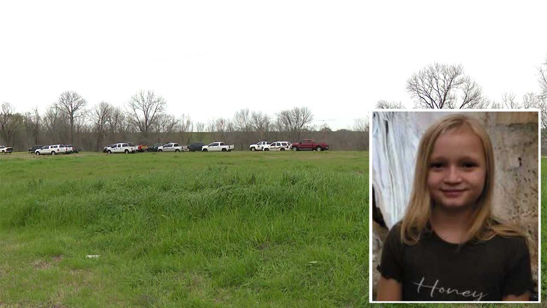 Law Enforcement Searching Location Of Interest For Missing Livingston