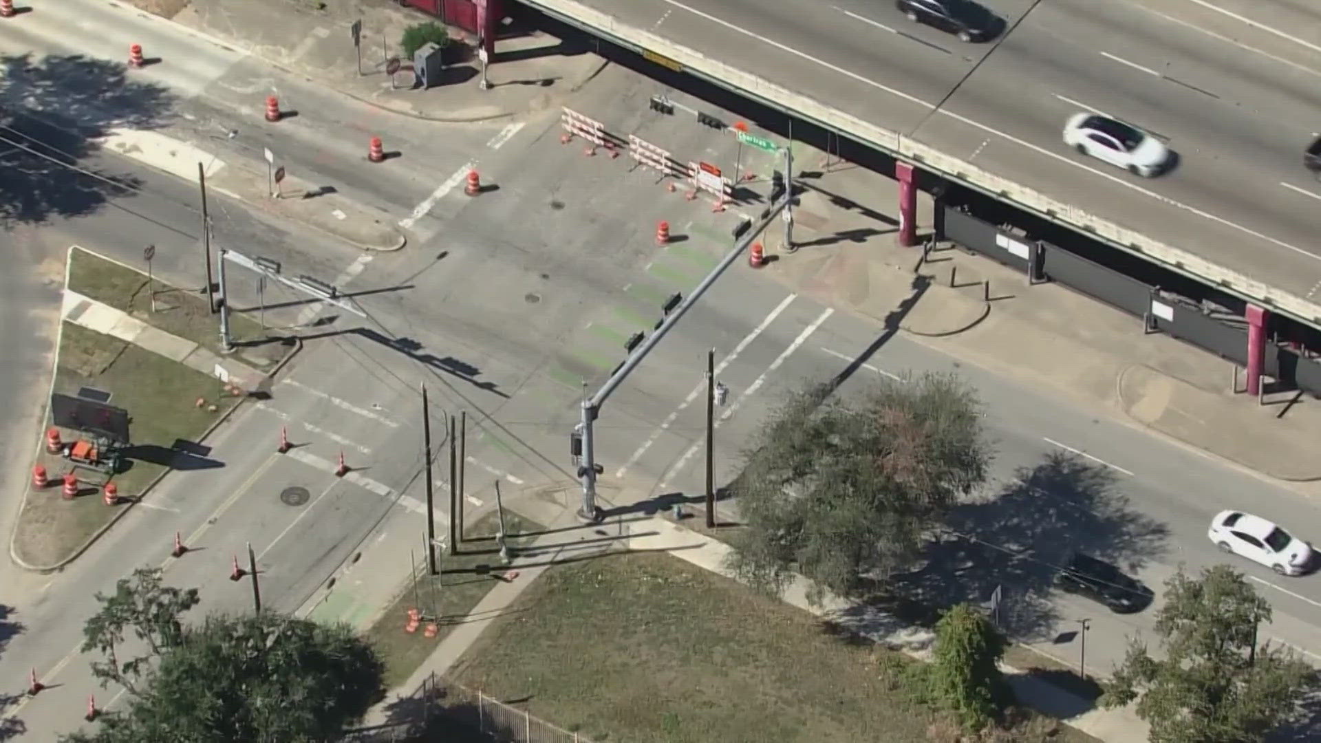 Polk Street shuts down as $2B convention center project begins in ...
