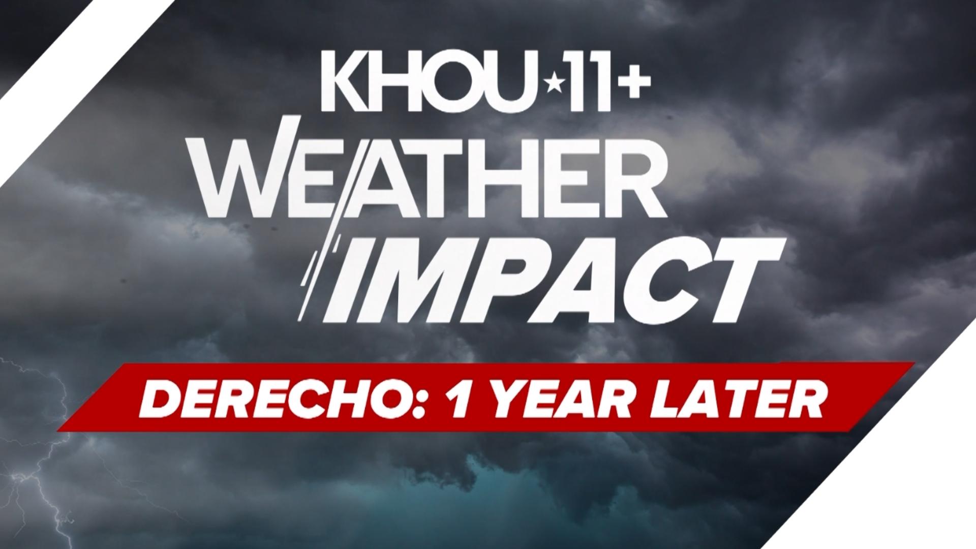 Houston derecho one year later | Looking back at May 16, 2024 | khou.com