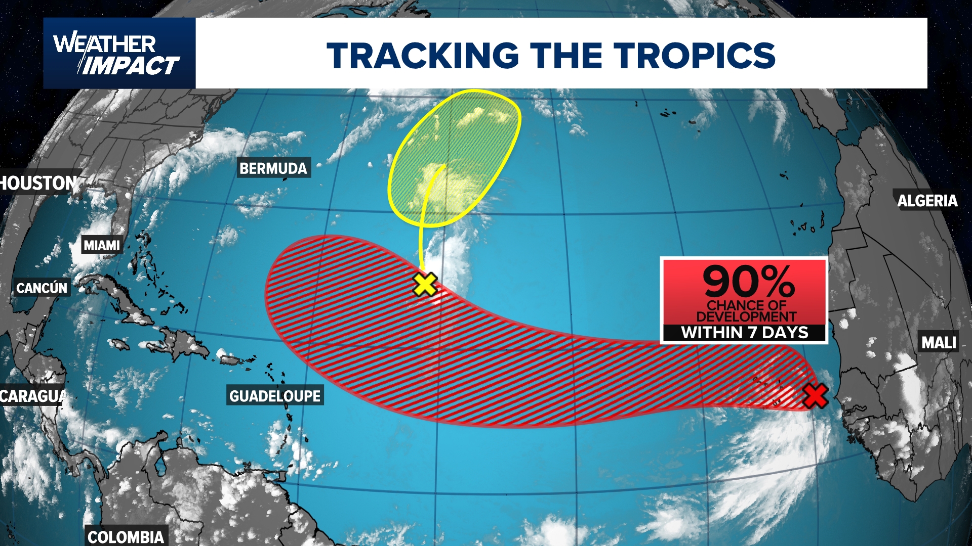 Tropical update: Watching 2 disturbances for possible development ...
