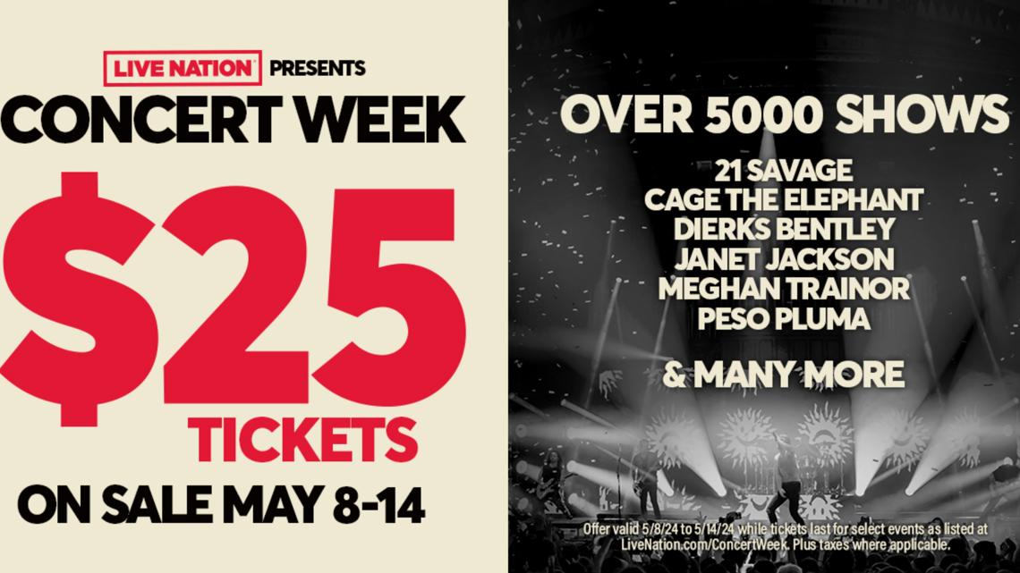 How to get $25 tickets for Houston concerts | khou.com