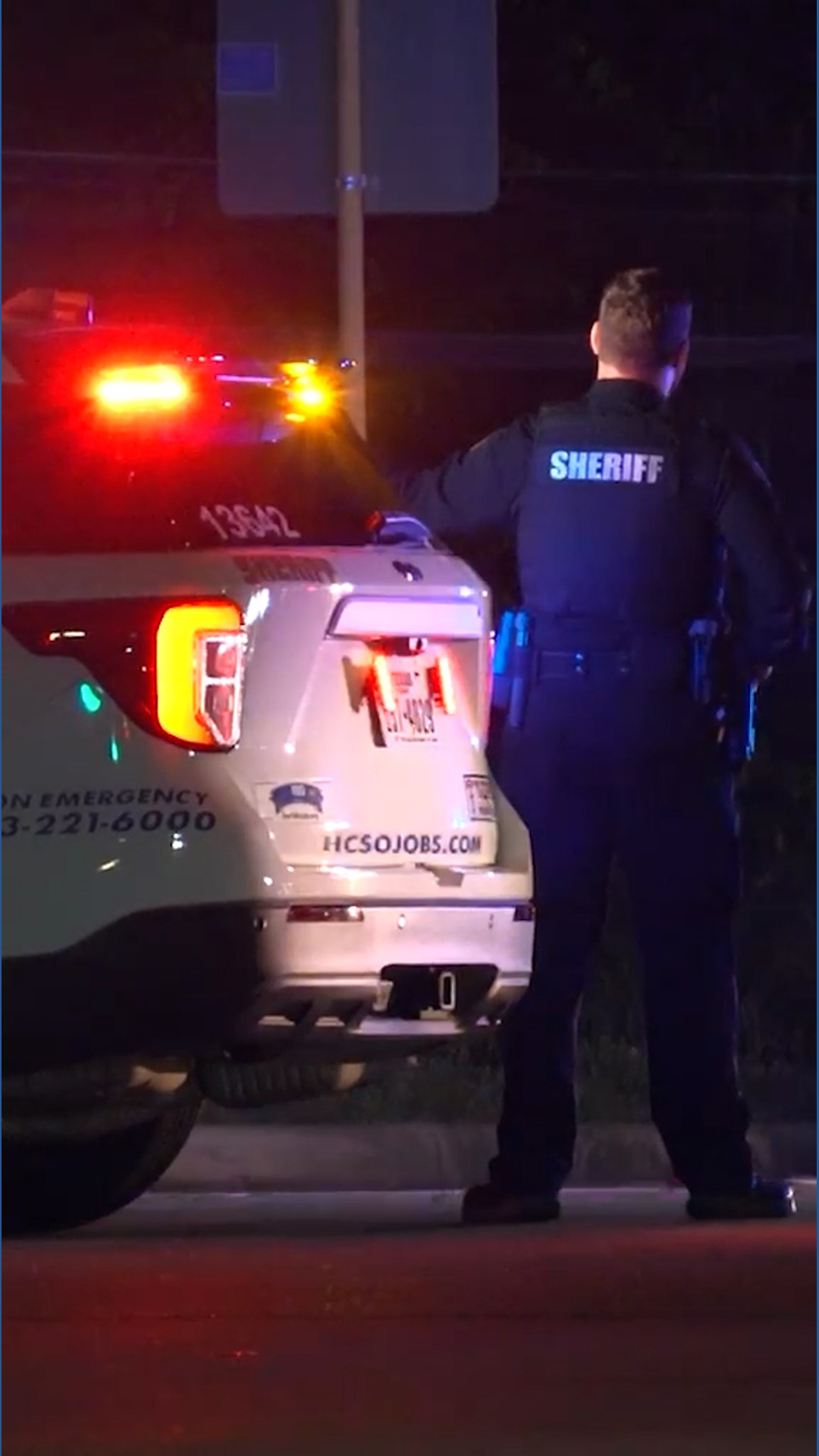 Two dead after chase in north Harris County ends in fiery wreck | khou.com