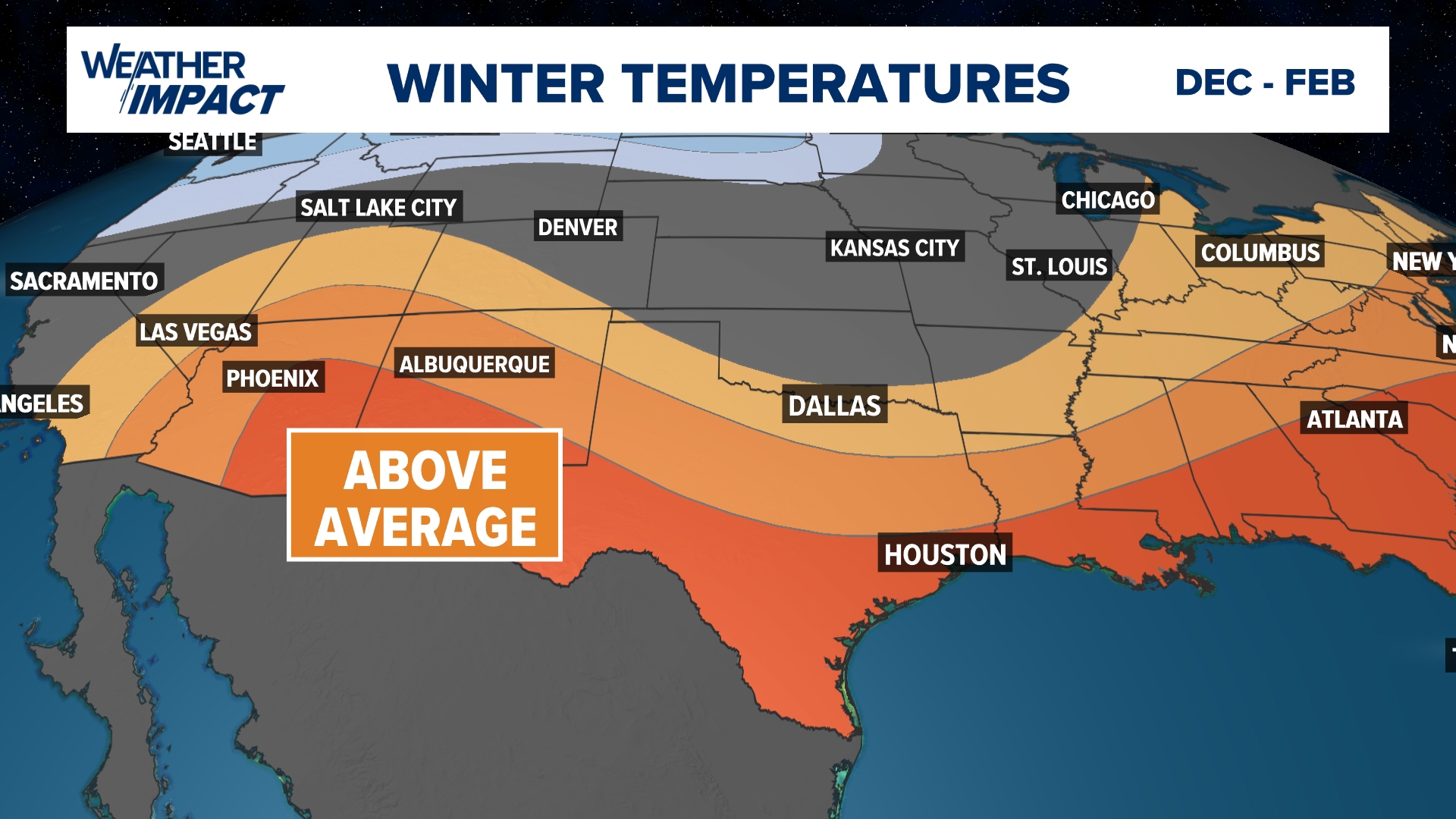 La Niña could soon arrive: Winter outlook for Southeast Texas | khou.com
