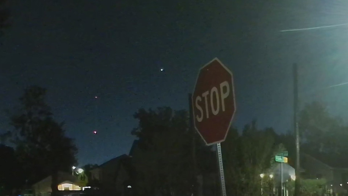 New video shows lights on tower where helicopter crashed | khou.com