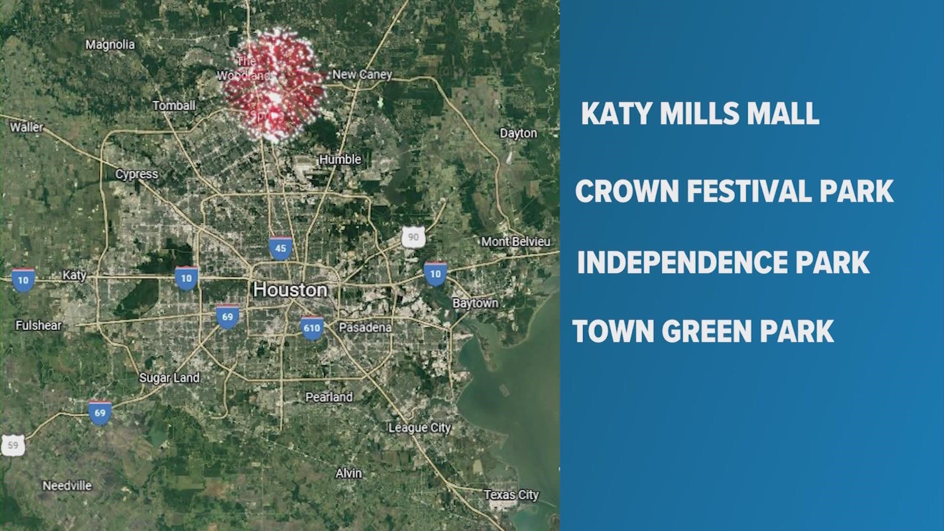 Where to watch fireworks across the Houston area this Fourth of July ...