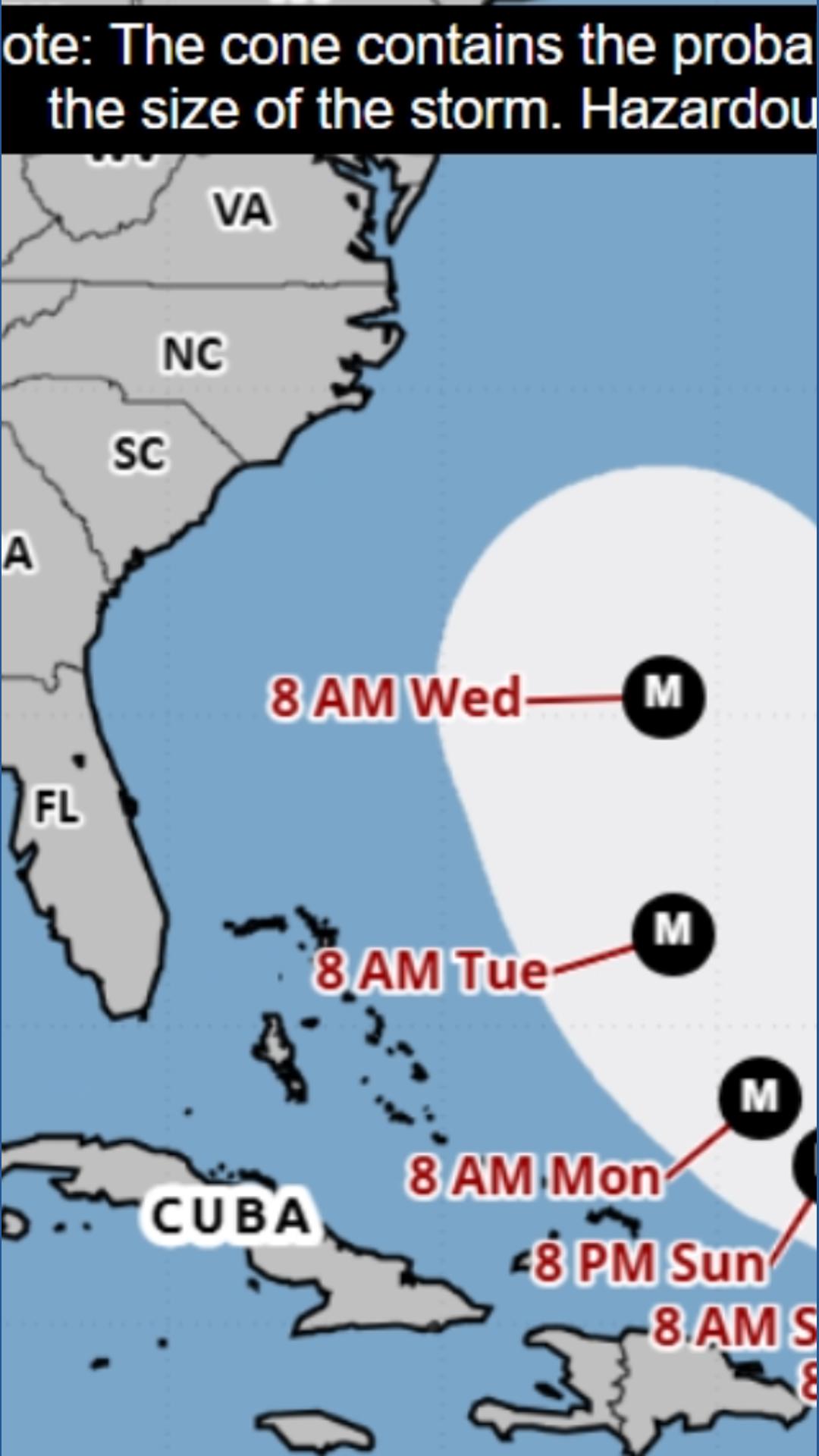 Hurricane Erin strengthens: Track the first hurricane of 2025 season ...
