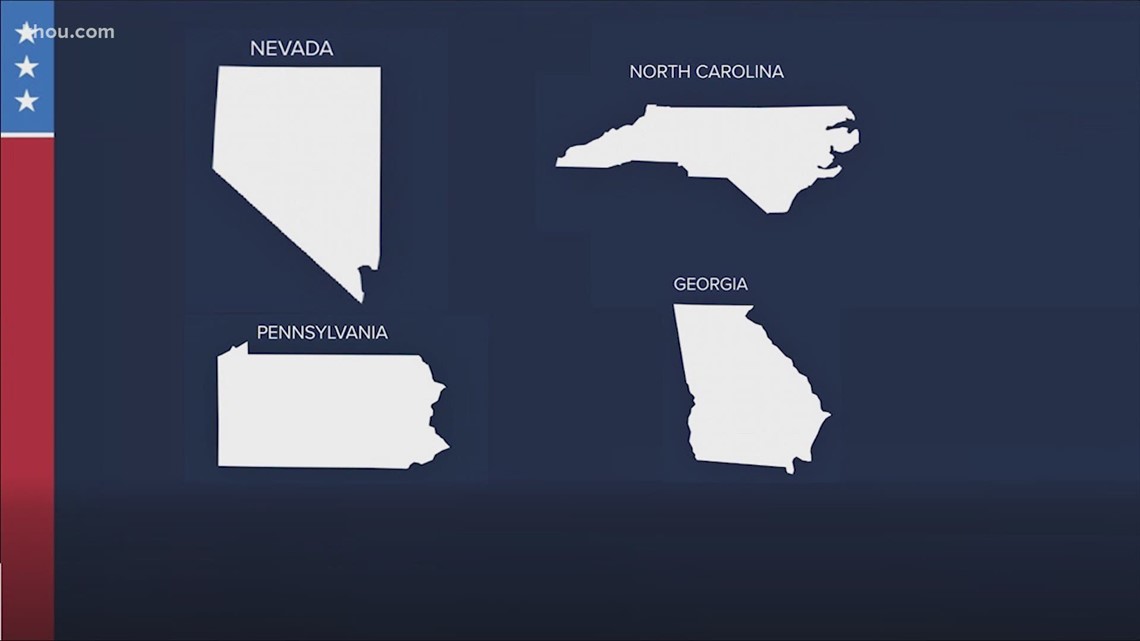 Georgia, Pennsylvania electoral number: How many votes they get | khou.com