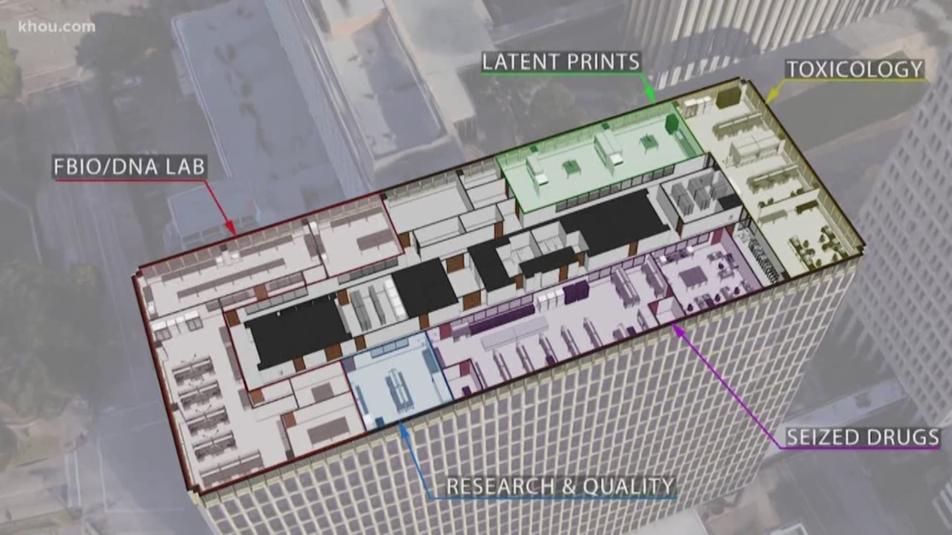 Behind the scenes of Houston's new crime lab | khou.com