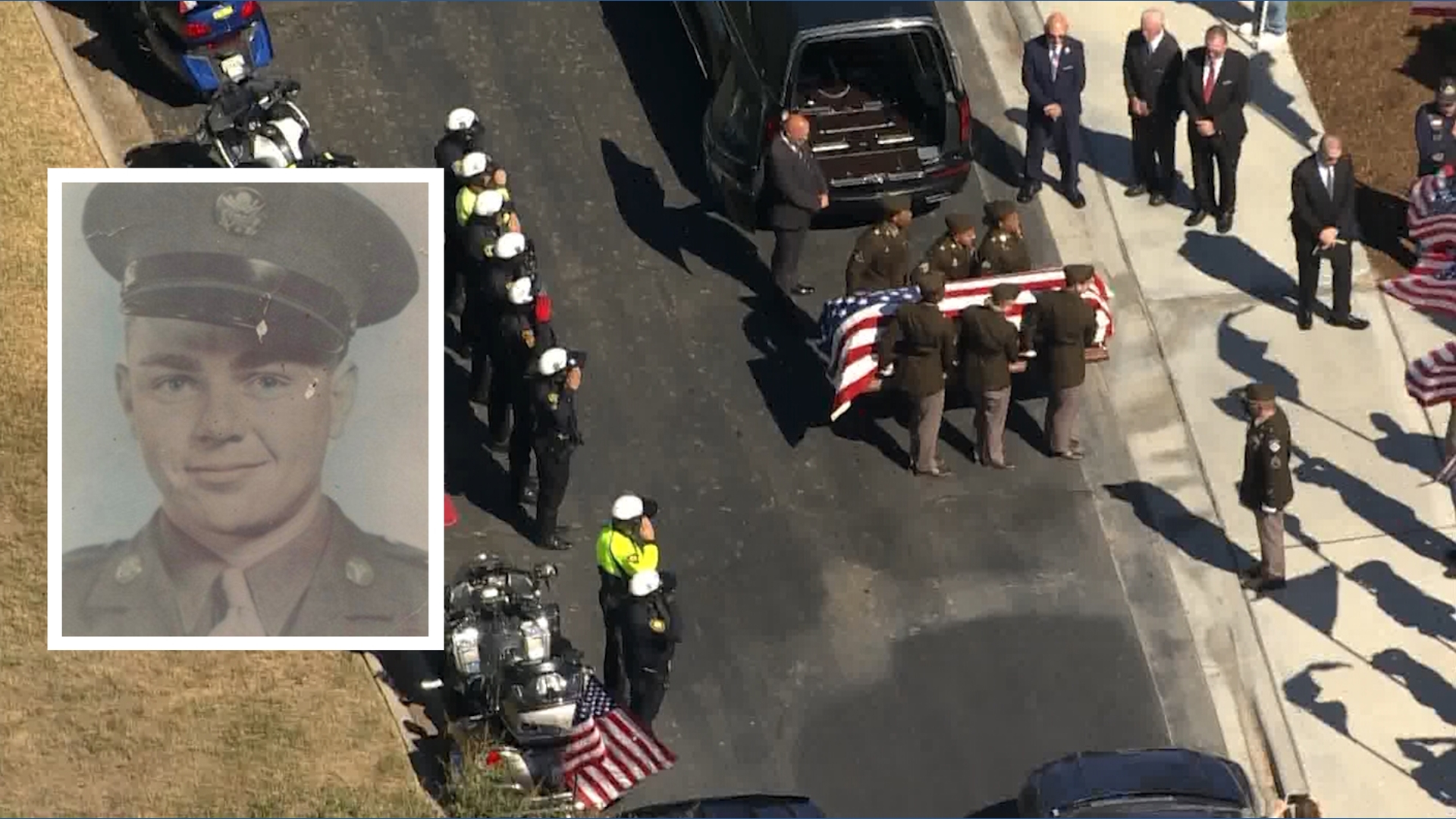 WWII medic Nicholas Hartman honored 80 years after D-Day | khou.com