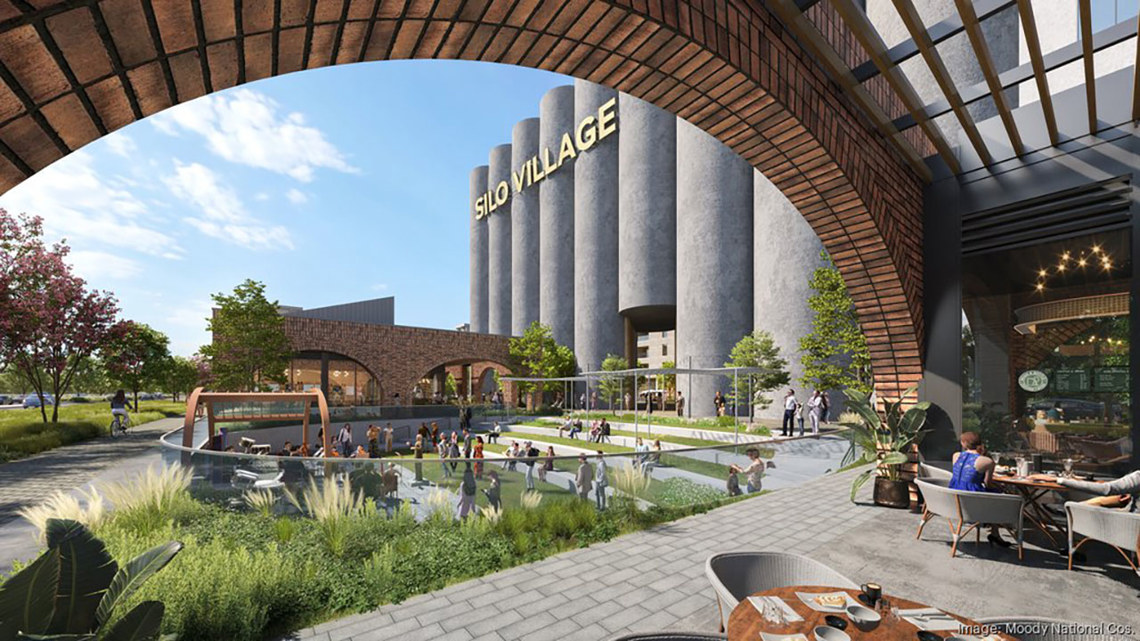 Historic Houston grain silo site to be transformed into mixed-use ...