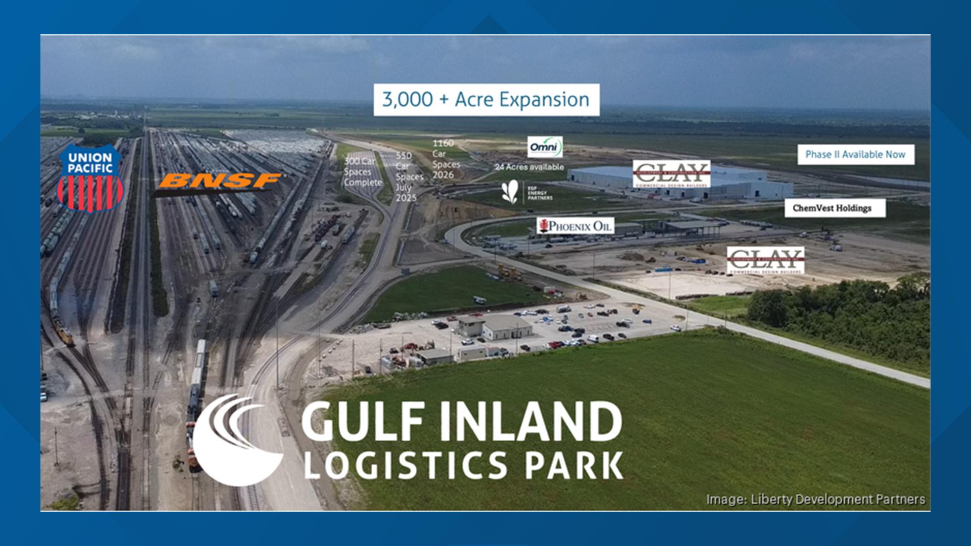 Several acres in Dayton's Gulf Inland Logistics Park sold for bulk tank ...