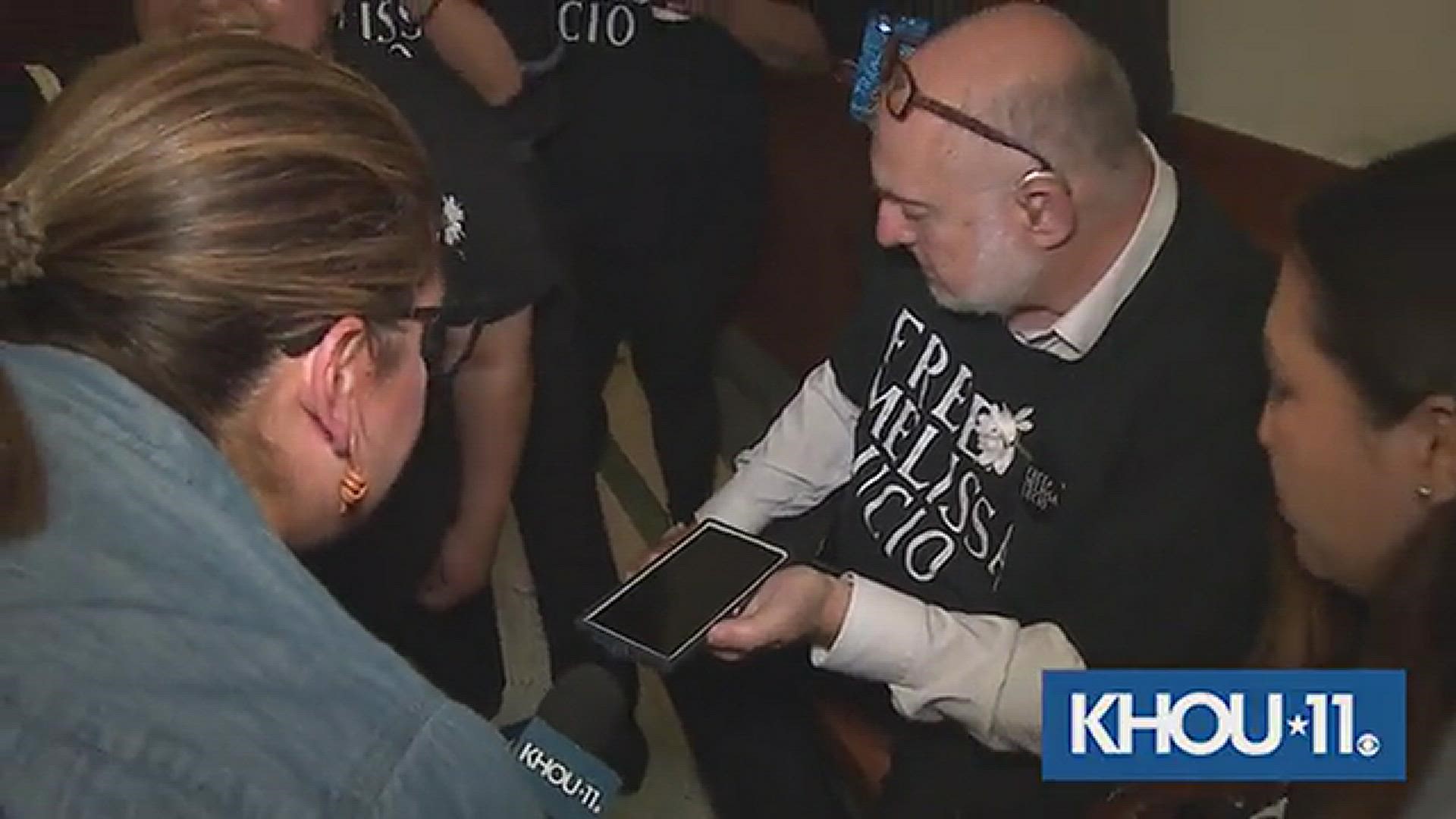 John, Michelle Lucio react after hearing Melissa Lucio got a stay of ...