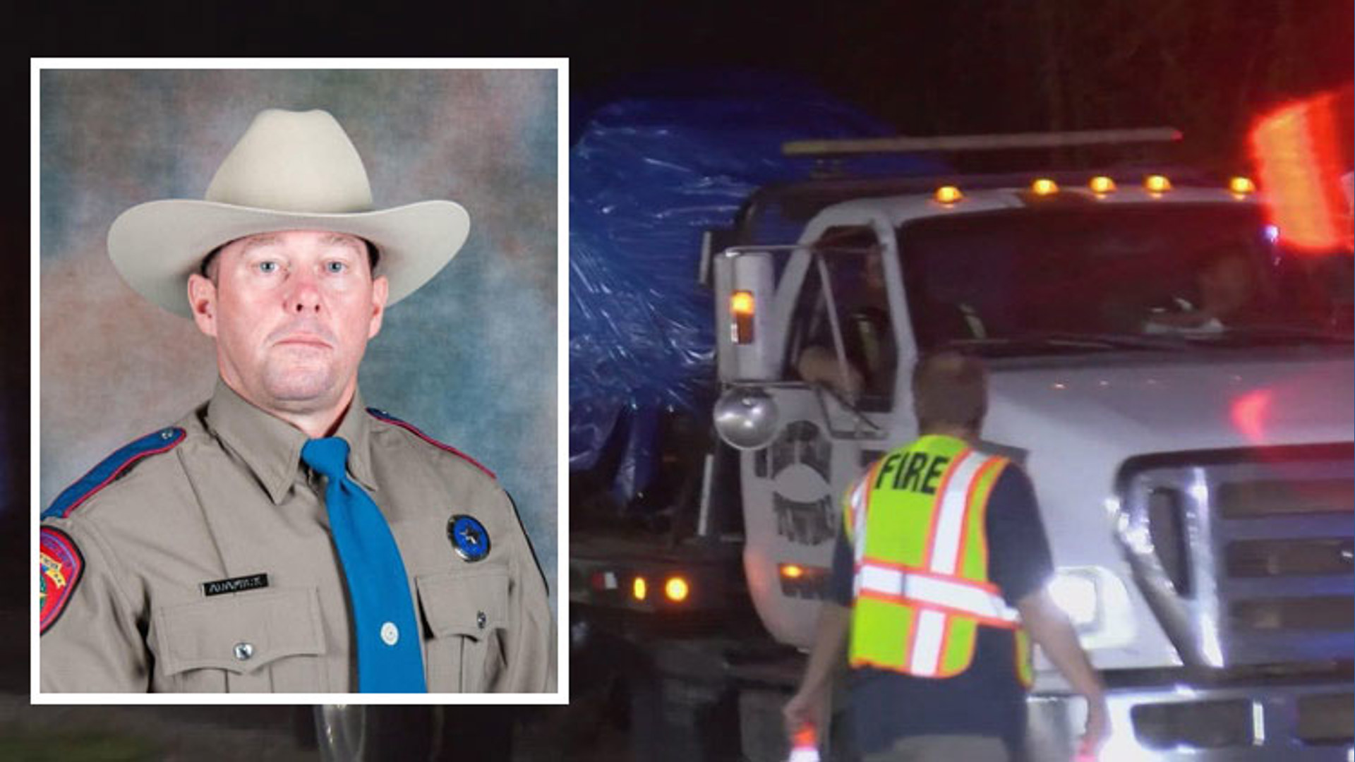 DPS trooper killed in fiery crash near East Fork of the San Jacinto River Bridge | khou.com
