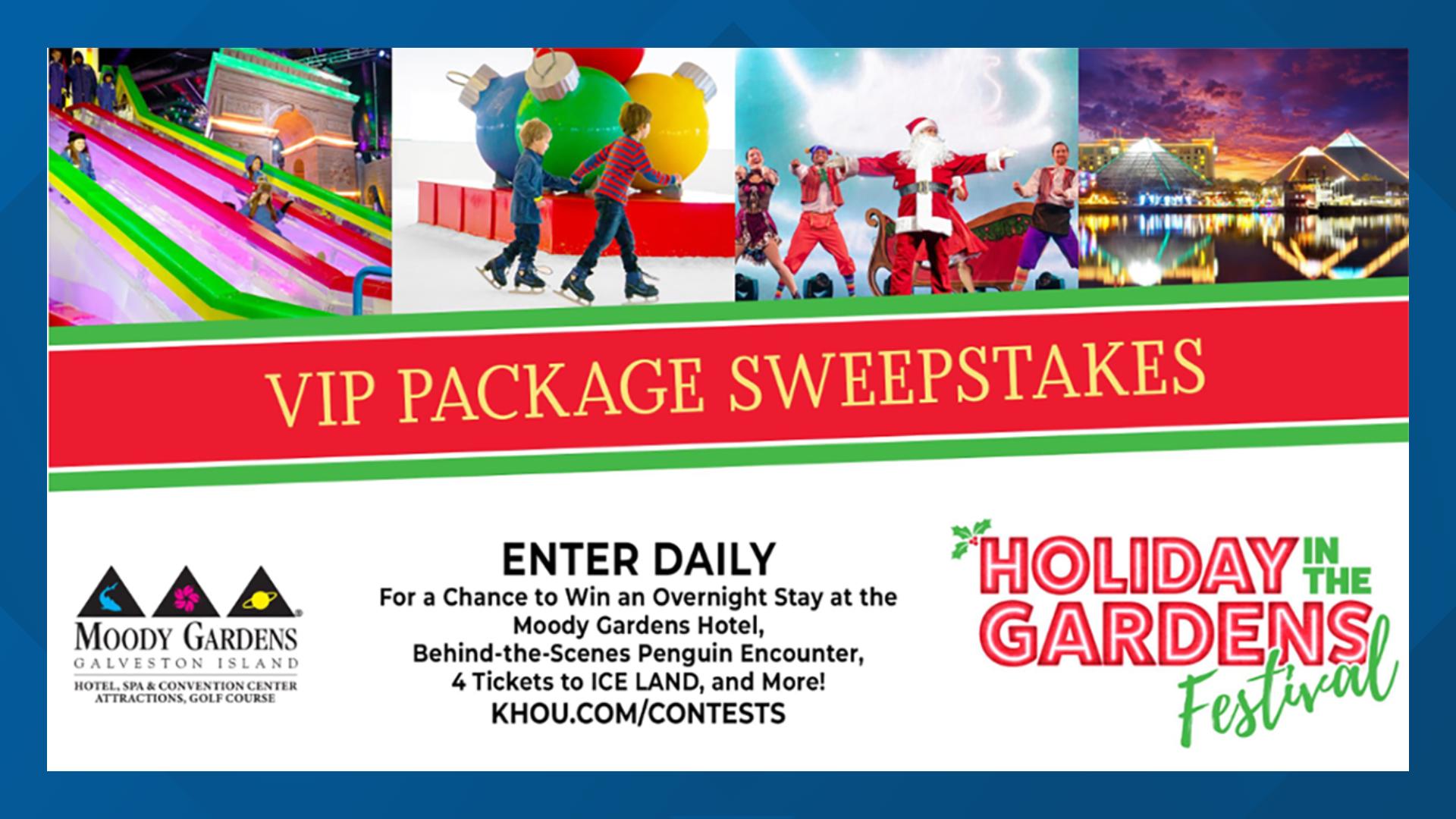 Register to win a VIP package to the Holiday in the Gardens Festival at ...