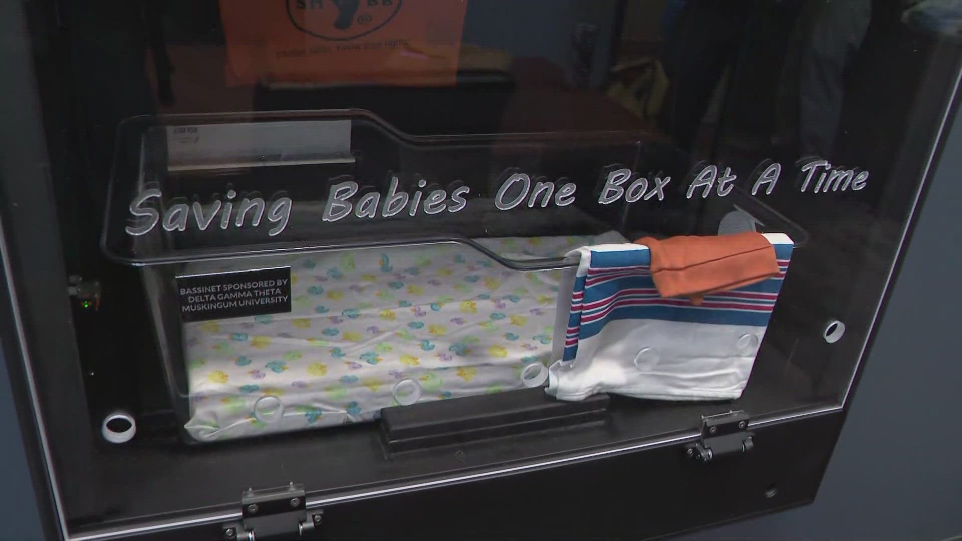Harris County unveils its first Safe Haven Baby Box | khou.com
