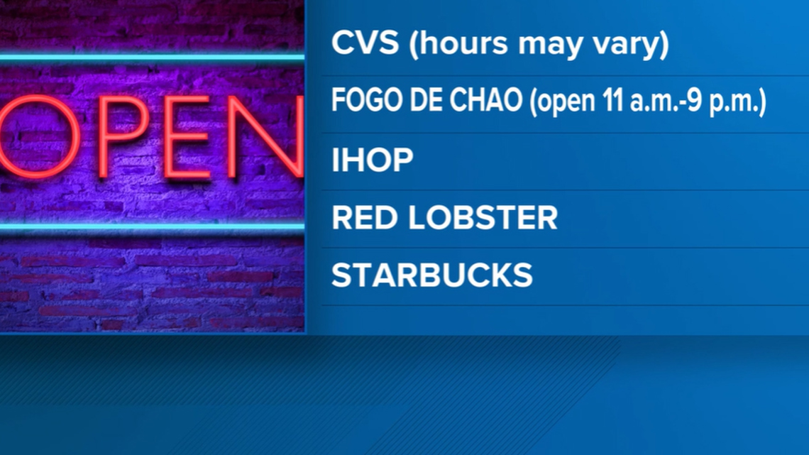 Here are some of the stores closed and open for Christmas | khou.com