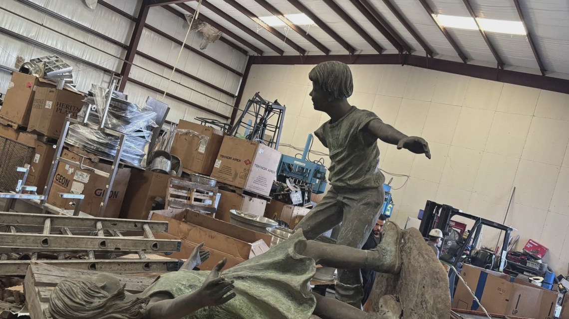 Be Someone mural restored after latest graffiti defacing in Houston ...