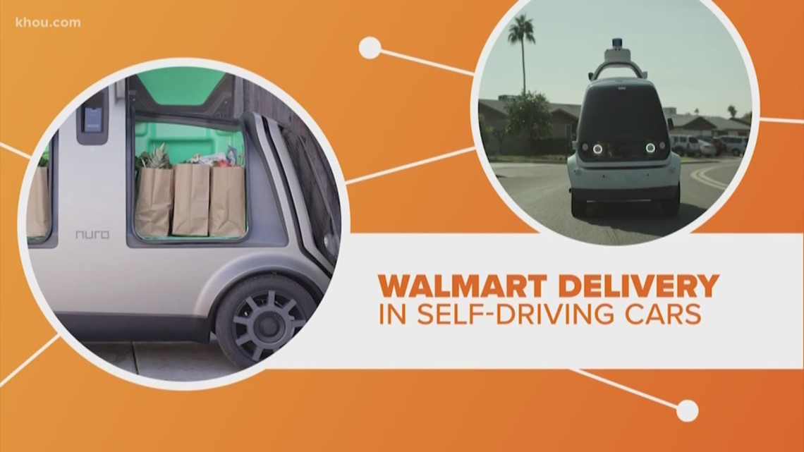 Walmart testing self-driving car in Houston to deliver groceries | khou.com