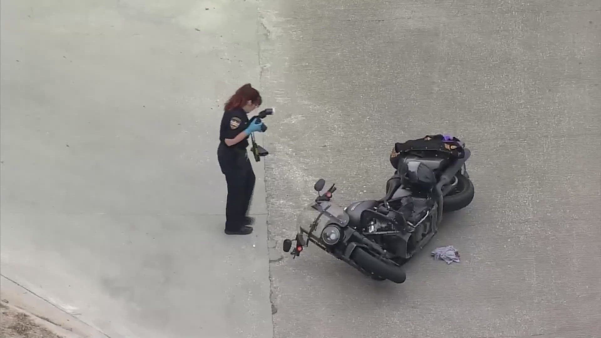 Motorcyclist shot on I-45 in The Woodlands, police say | khou.com