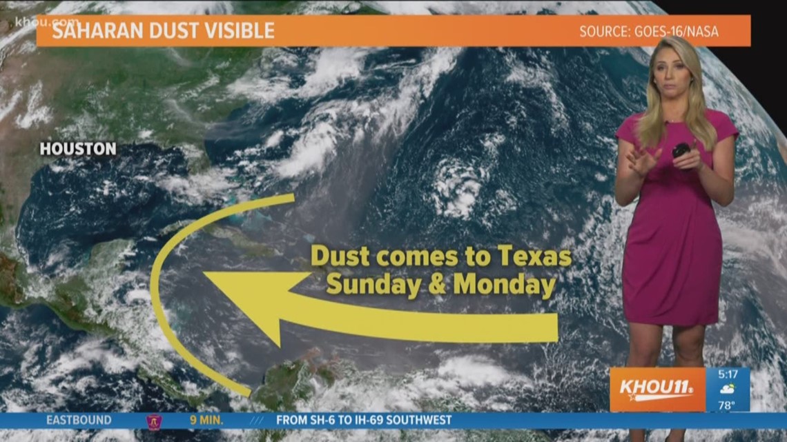 Houston Forecast: Tracking storms for Friday, Saharan dust for the ...