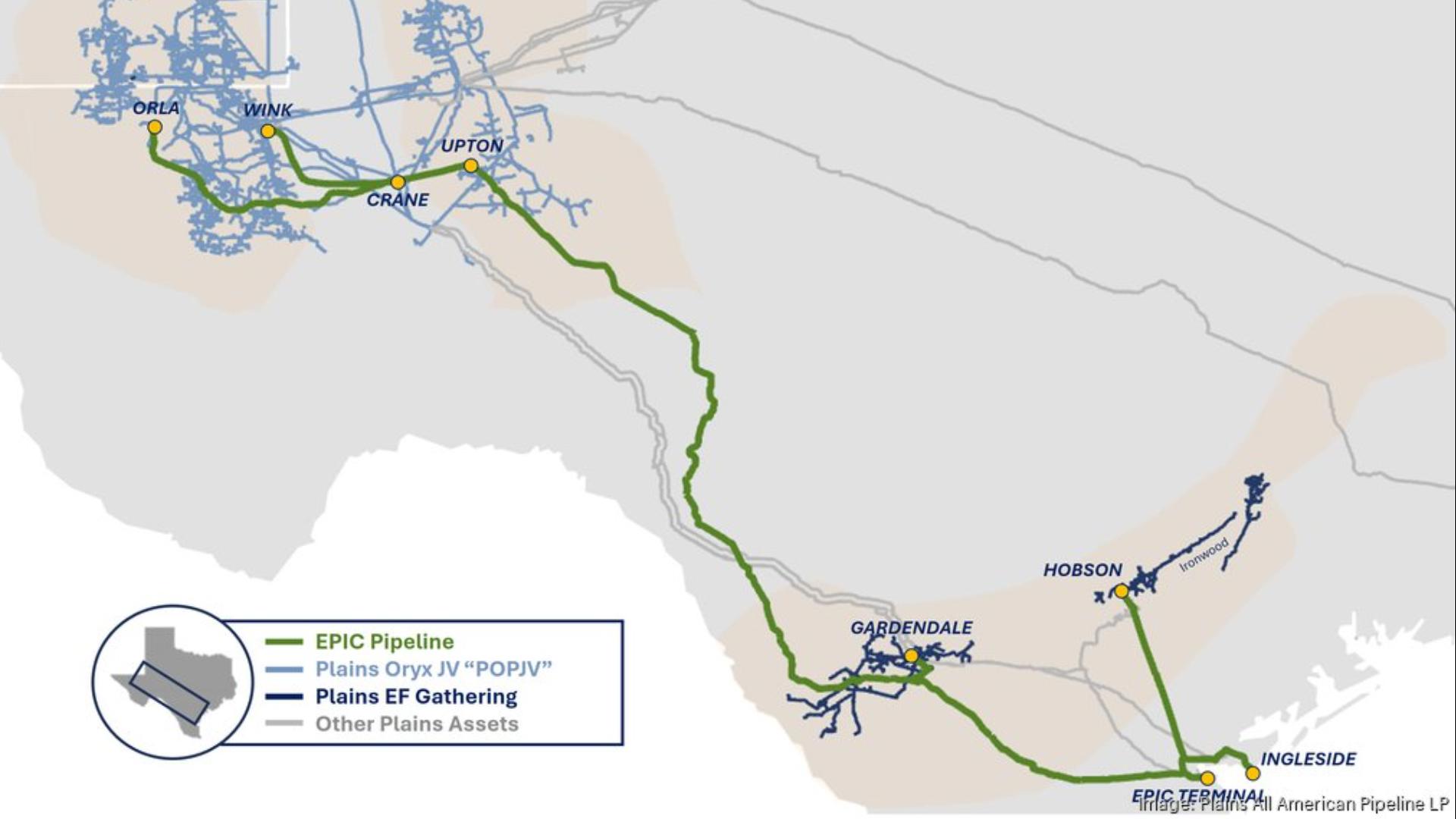 Plains All American buys 55% stake in EPIC crude pipeline for $1.57B ...