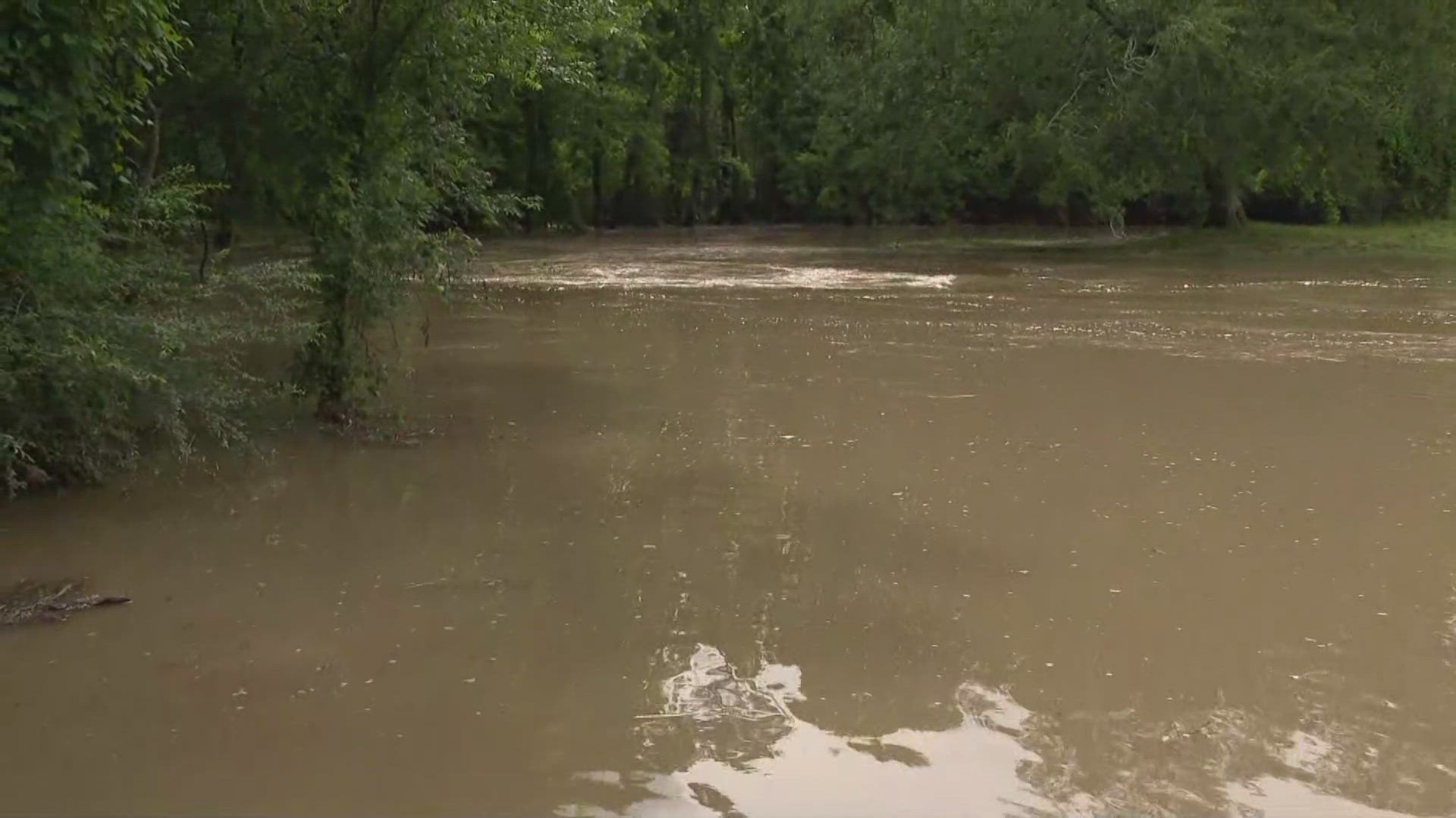Flooding seen in Crosby, Texas, after heavy rain | khou.com