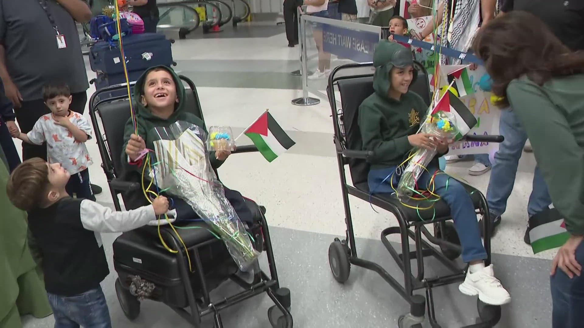 Gaza children find hope in Houston for medical care | khou.com