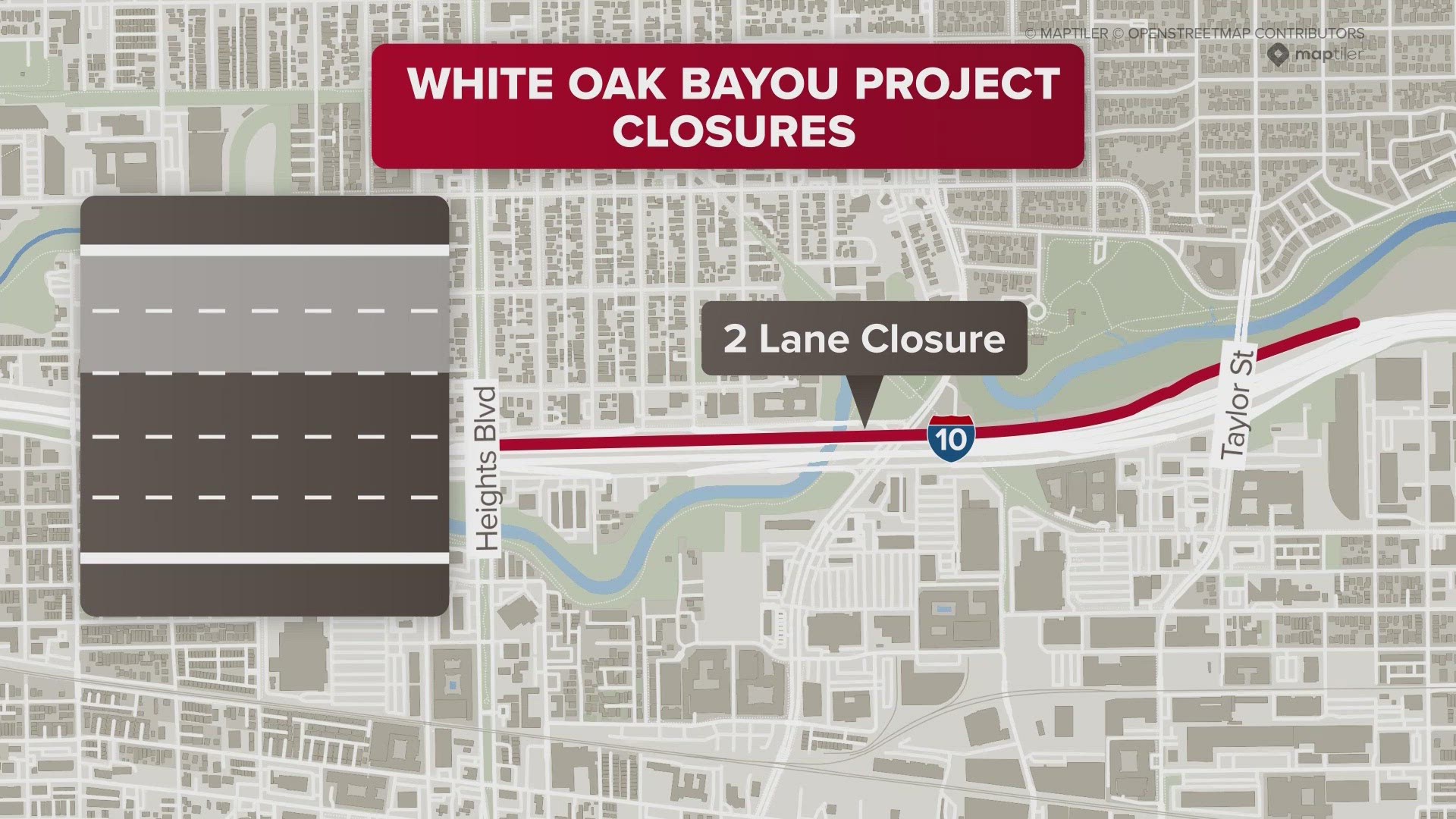 Ramp closures mark the start on I-10 Katy Freeway project | khou.com