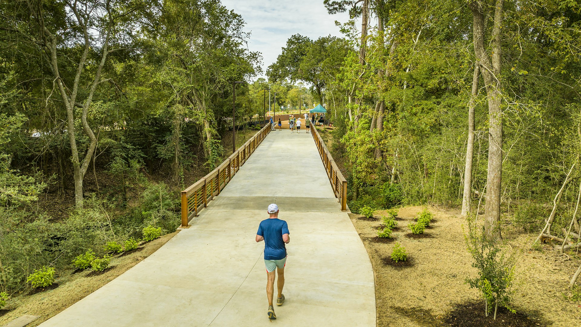Memorial Park opens new segment on Seymour Lieberman Exer-Trail | khou.com
