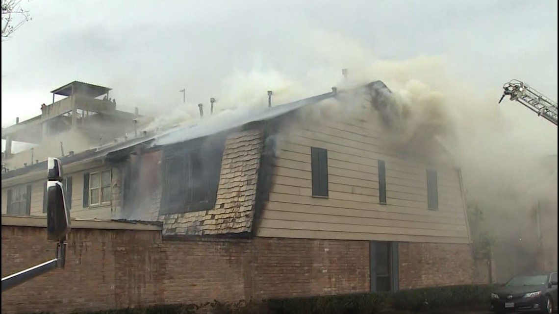 At least one dead in W Houston fire, HFD says | khou.com