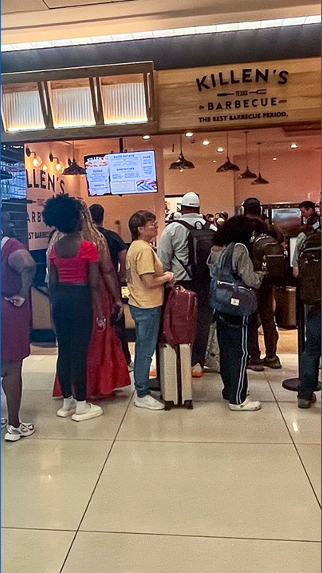 Killen's Barbecue and SpindleTap open at Hobby Airport | khou.com