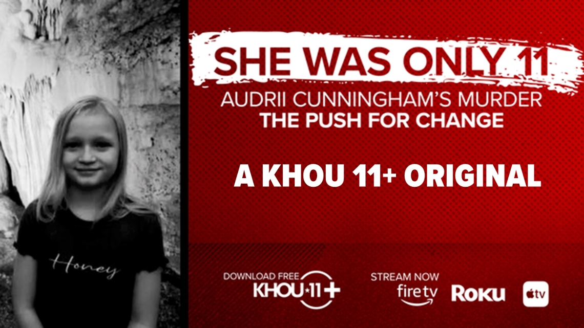 The murder of Audrey Cunningham on KHOU 11+ | How to watch | khou.com