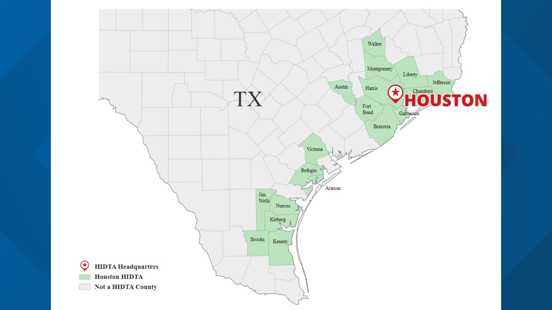 Federal funding provided to fight drug trafficking in Houston, TX ...