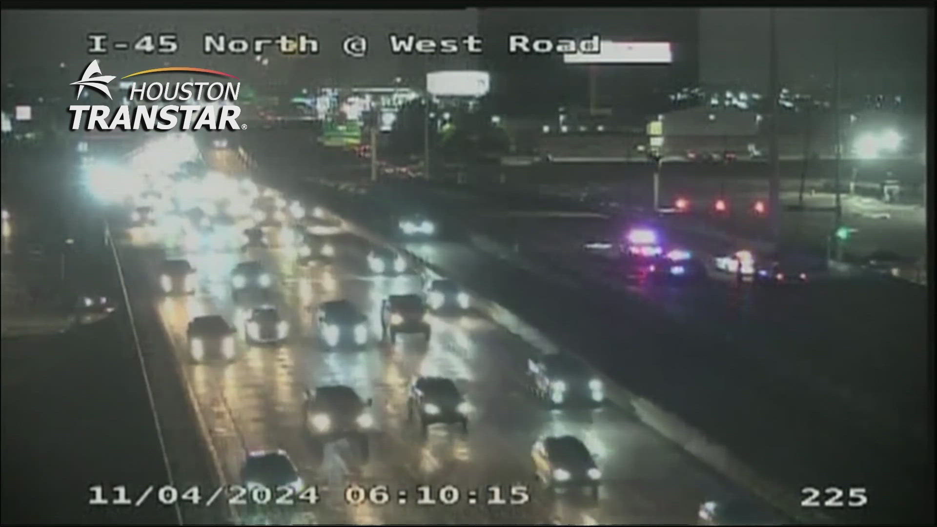 Houston traffic | Wreck has I-45 North Freeway closed at West Rd. | khou.com