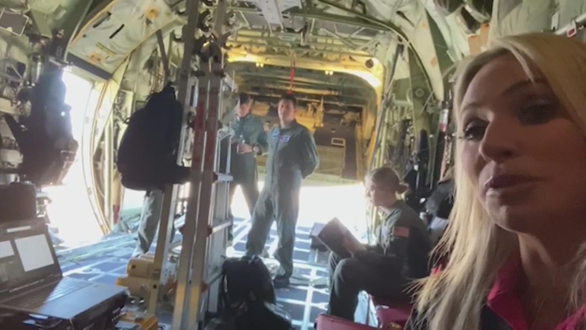 Inside a Hurricane Hunter with KHOU 11 Meteorologist Chita Craft ...