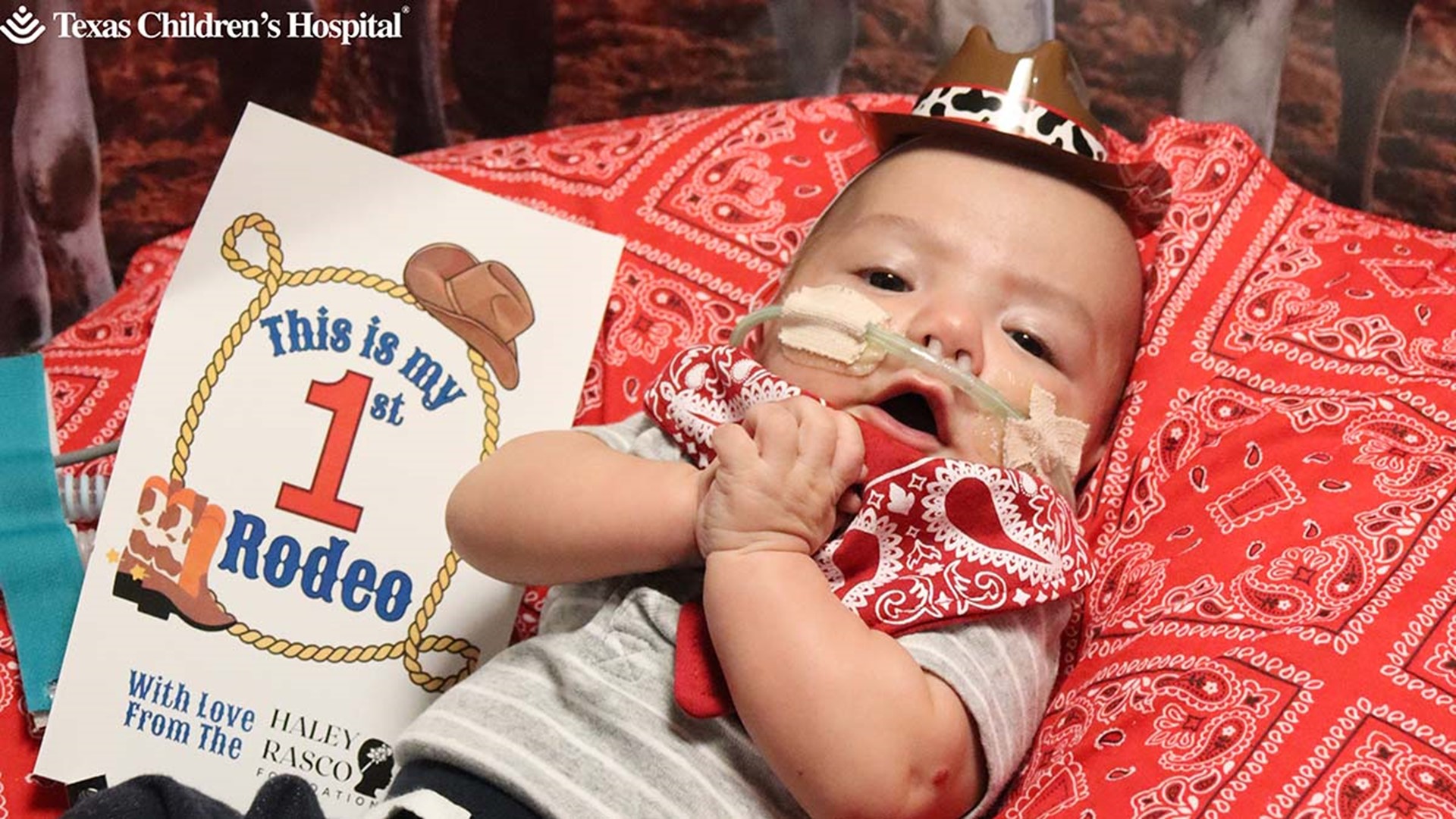 NICU babies at Texas Children's dressed up for Houston Rodeo | khou.com