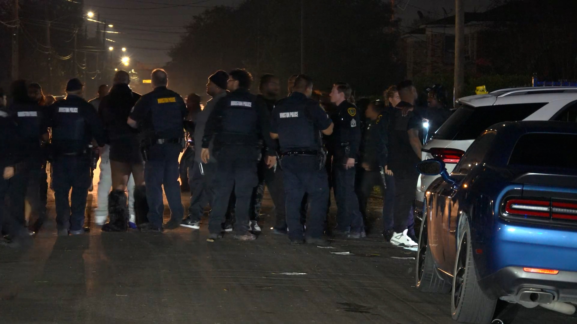 HPD update: Police searching for gunman after 2 shot at massive party ...