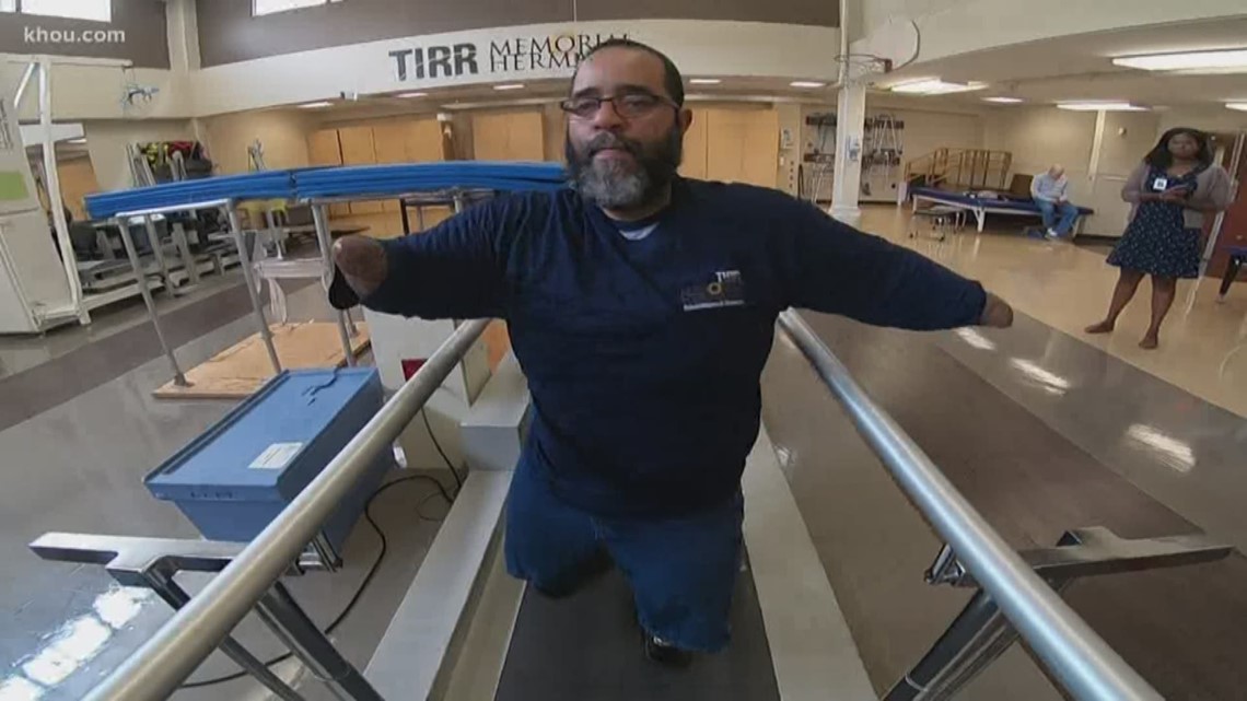 He lost all his limbs, but that's not stopping this inspiring man ...